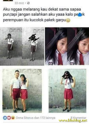 Kumpulan gambar gaya pacaran dan sms anak SD sekarang...eta ...